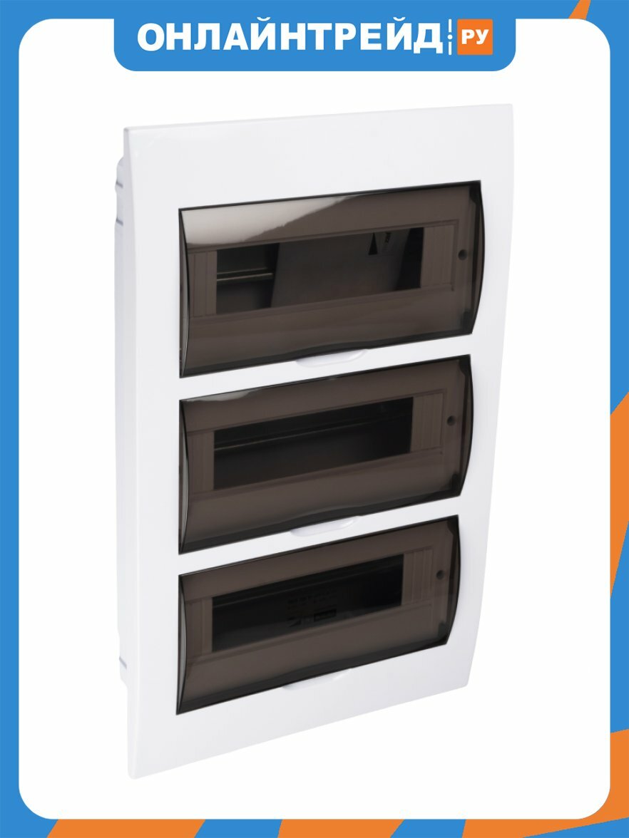 Щит распределительный бокс встраиваемый Jazzway PDB/R 1036 WH (ЩРВ-П-36) IP41