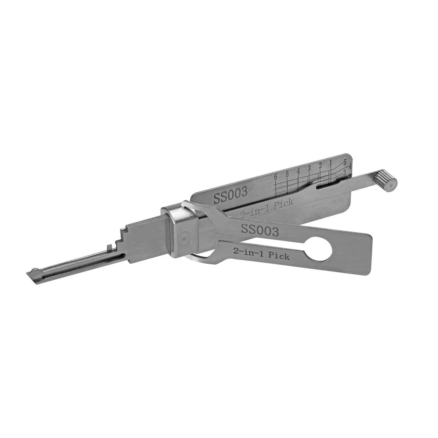 Новый набор отмычек 2-в-1 из нержавеющей стали Master Key Decoder SS001 Pro/SS002 Pro/SS003/SS003R/HU66/KW1/KW5R52/R52L/SC1/SC4