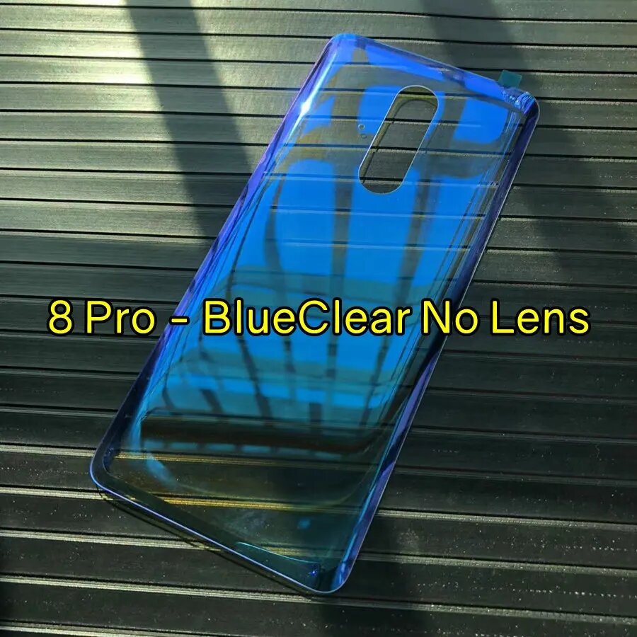 Trafalgar прозрачная стеклянная задняя крышка для Oneplus 8 Pro 8T, крышка 8Pro-BlueClear