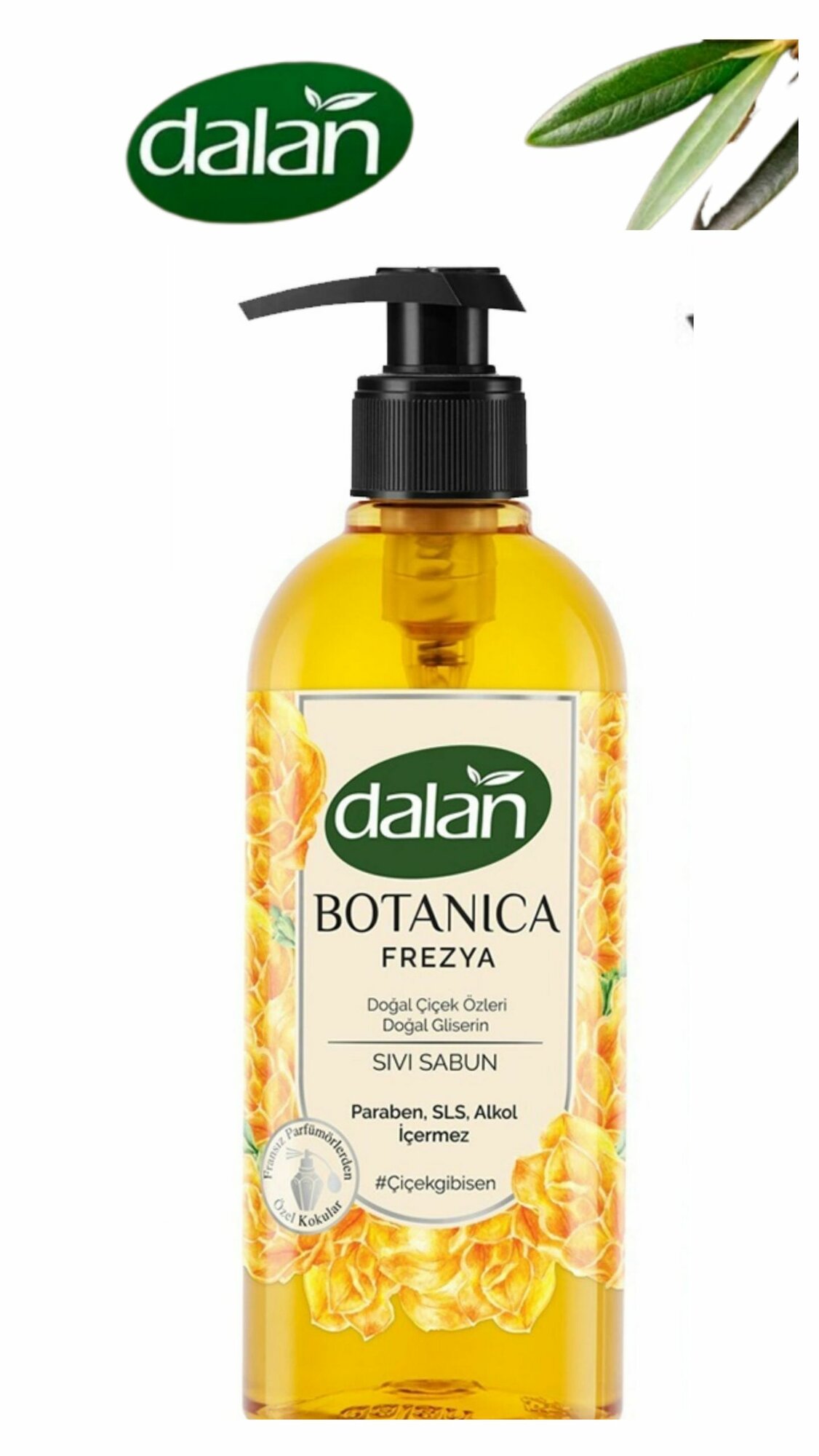 Мыло жидкое "DALAN" Botanica Фрезия 500мл