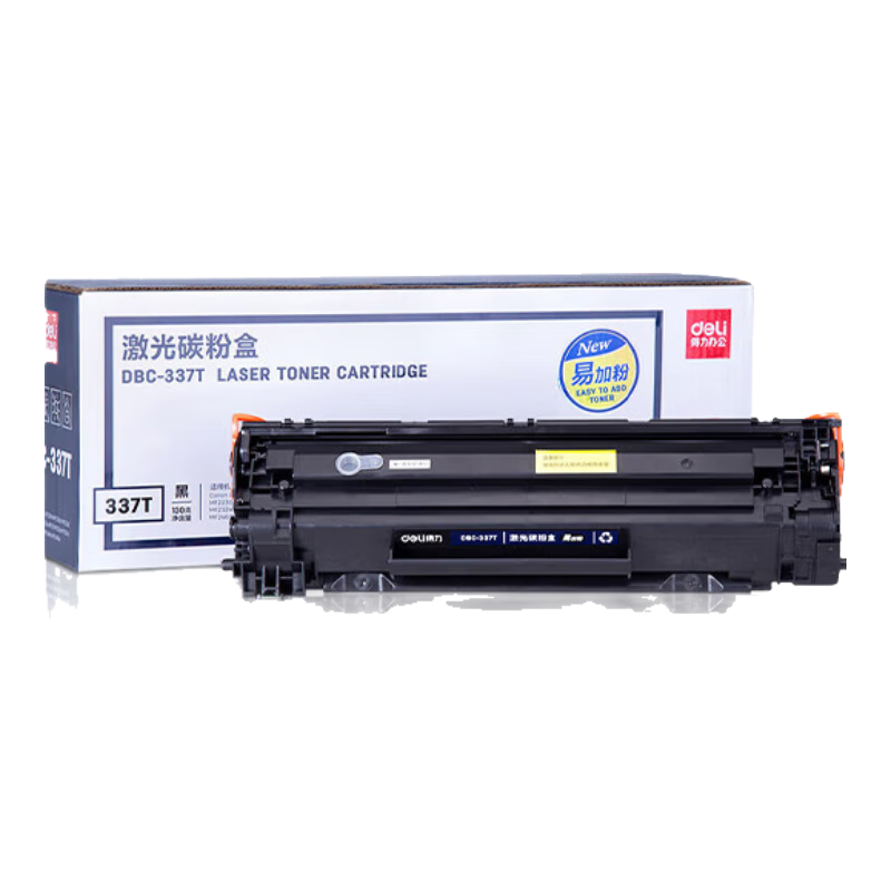 Черная совместимая тонер-картридж Deli CRG-337 для принтеров Canon MF243d/246dn/232w 2400 страниц на картридж