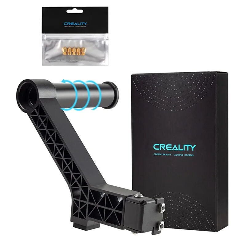 Держатель катушки с филаментом для 3D-принтера Creality, для нитей PLA, ABS, PETG, для Ender 3/Ender 5/CR10, вращающийся держатель катушки для 3D-принтера.