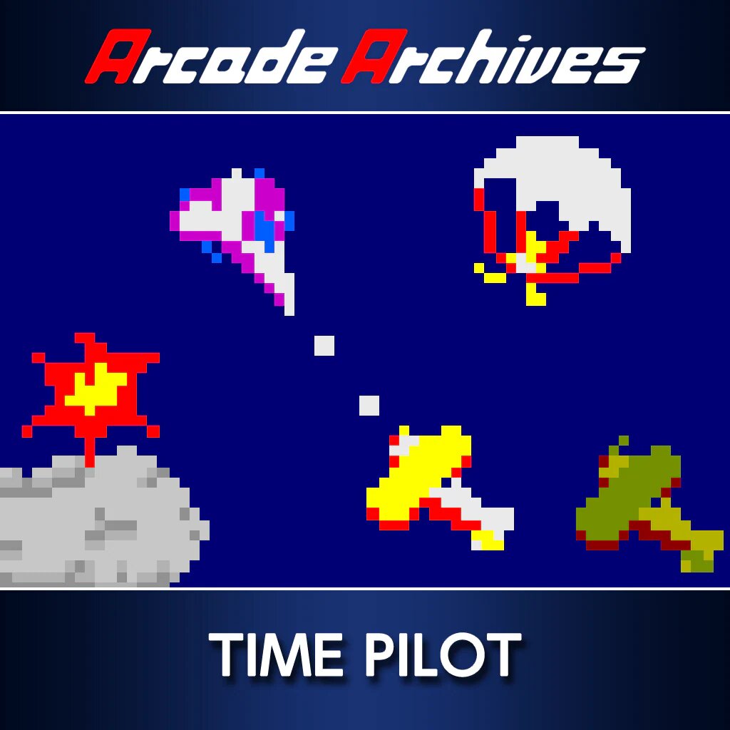 Игра Arcade Archives TIME PILOT, цифровое издание PlayStation 4, регион Индонезия / код пополнения баланса