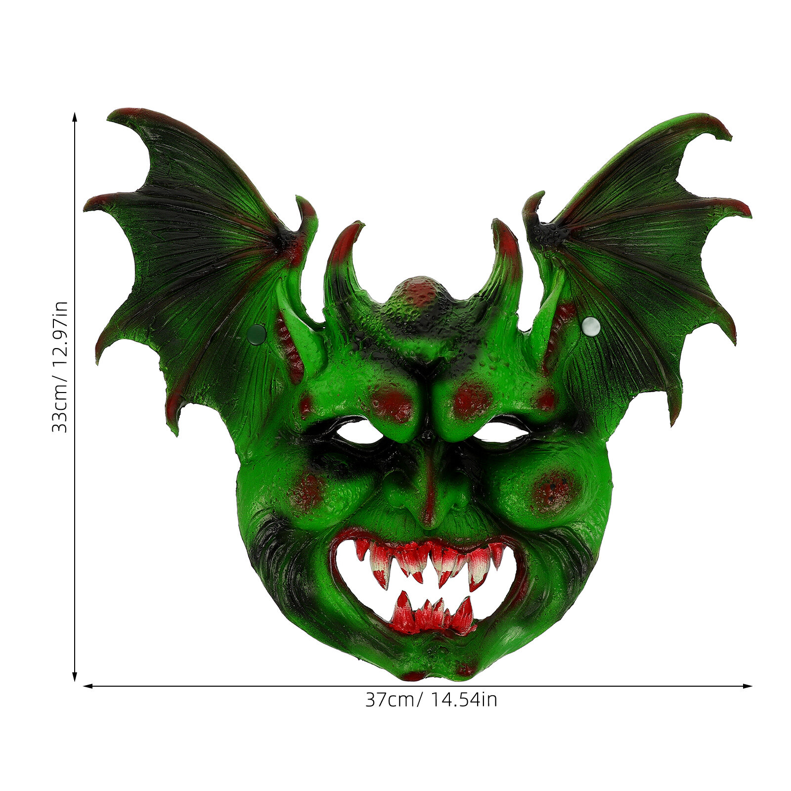 Маска Летучей Мыши Для Хэллоуина Партии Костюм 37.00X33.00X0.50Cm