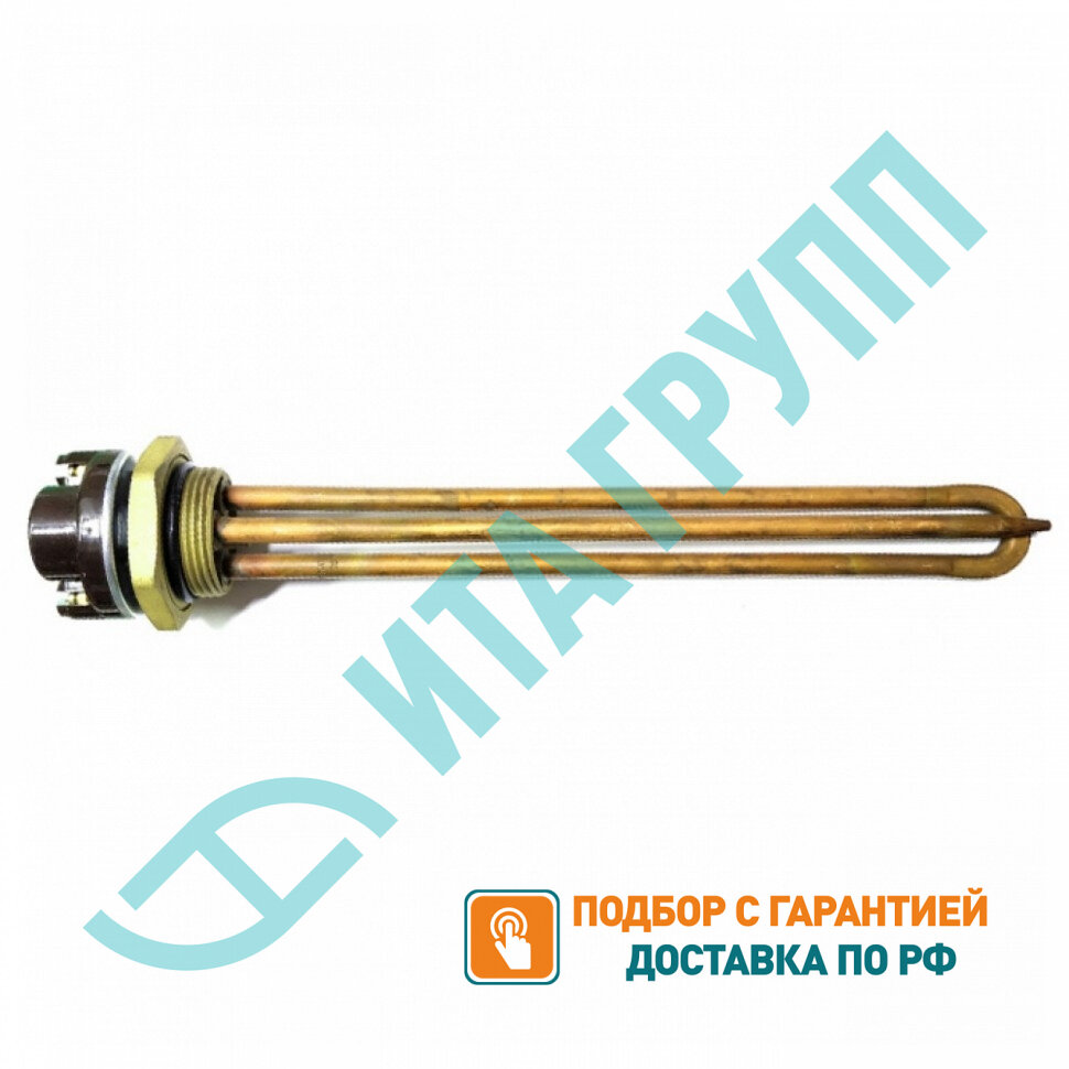 Комплект ТЭН с терморегулятором 1,5кВт (1500Вт) RDT для нагрева воды, Ariston, C50301