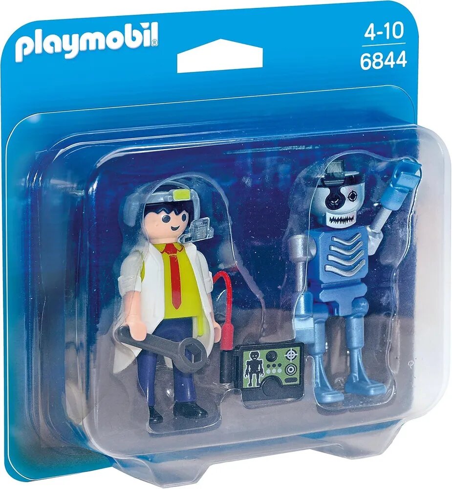 Playmobil-Мир Моби: Ученые и роботы-6844