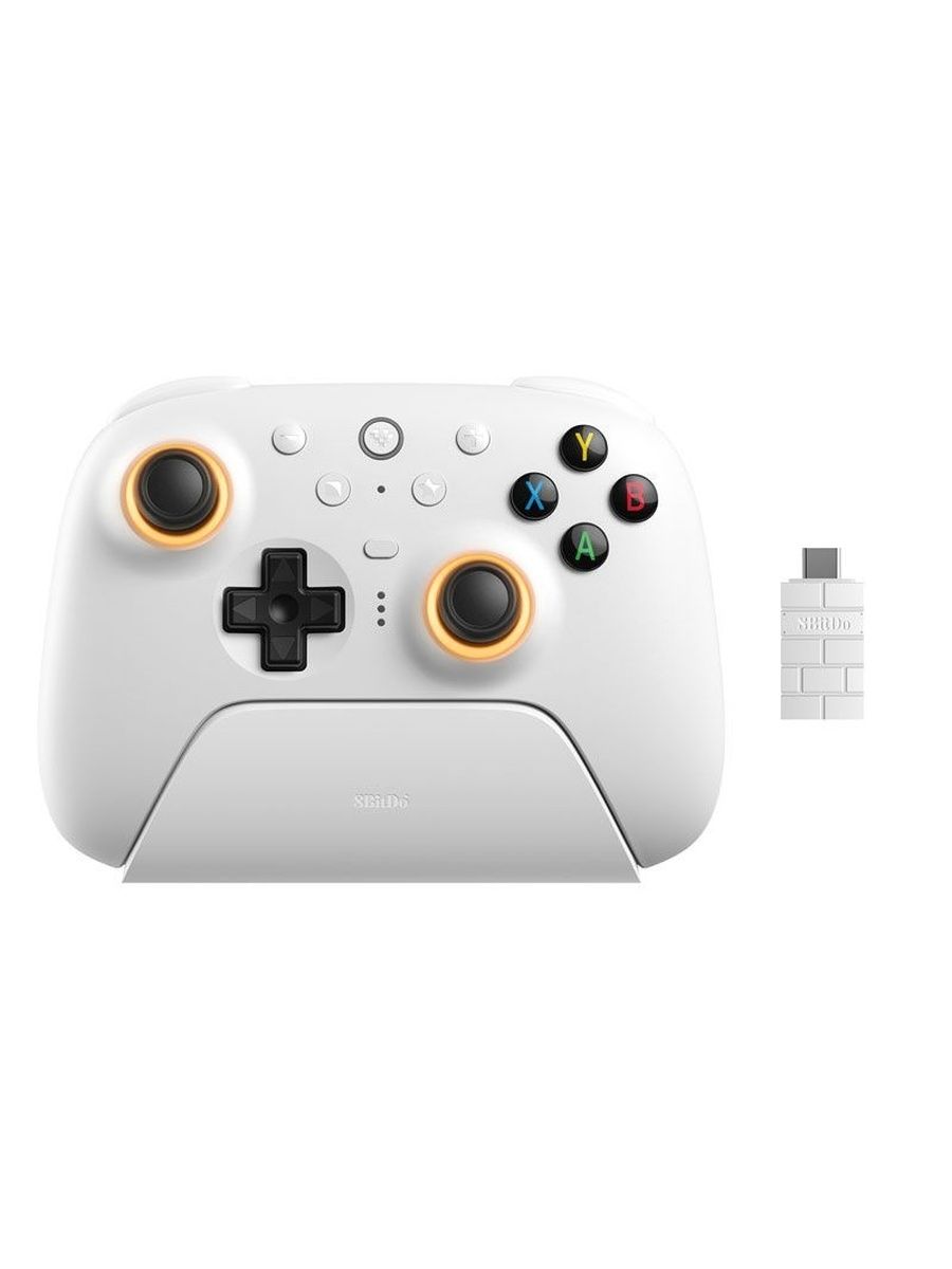 8BitDo Ultimate 2 Wireless Контроллер Геймпад TMR RGB Подсветкой Джойстиков для ПК Windows Android