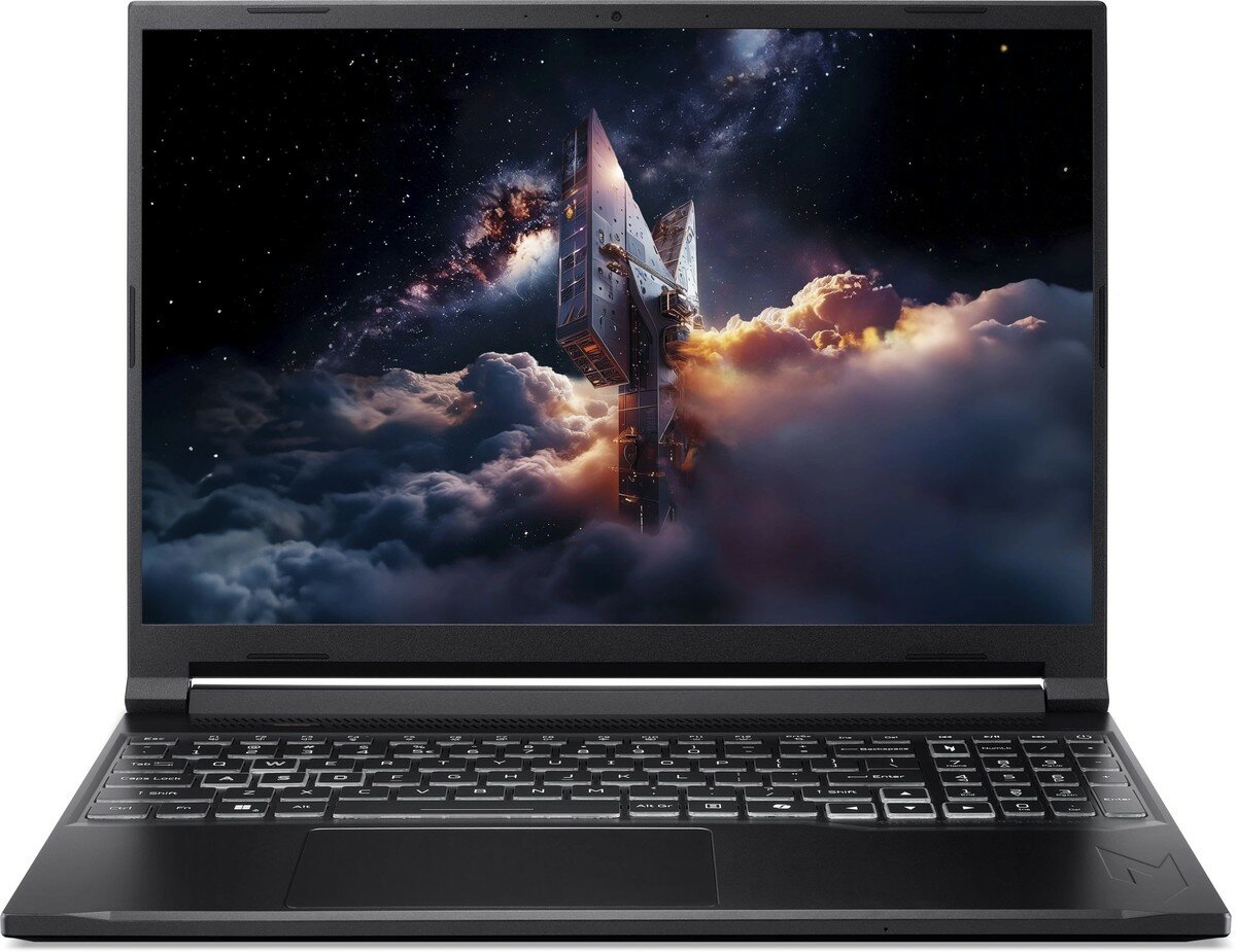 Ноутбук Acer Nitro V 16S ANV16S-71-57UH, 16", 2025, IPS, Intel Core 5 210H 2.2ГГц, 8-ядерный, 16ГБ DDR5, 1ТБ SSD, NVIDIA GeForce RTX 5060 - 8 ГБ, TGP 100Вт, без операционной си