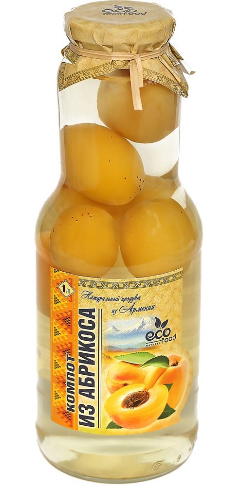 Компот ECOFOOD из Абрикосов /стекло/ 1л