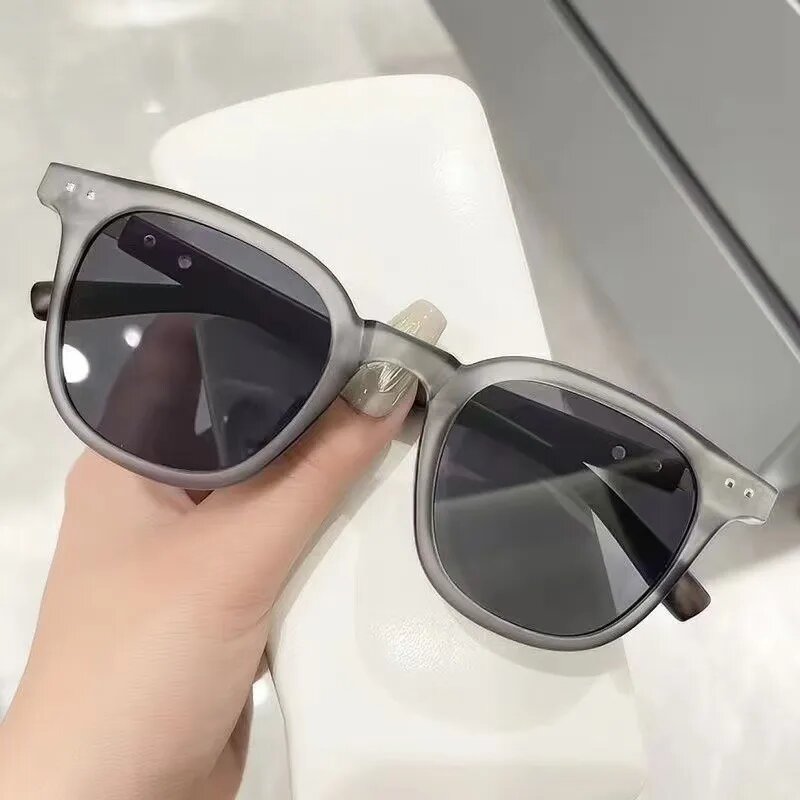 Ретро-очки SNQP для коррекции зрения 0-4.0 Matte Grey, -4.0