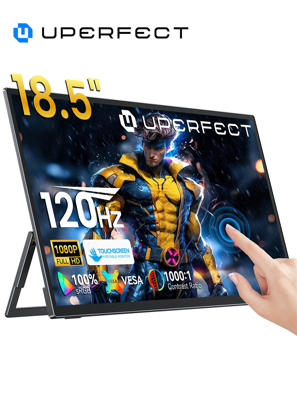 18,5 - дюймовый монитор 100Hz может коснуться 1080P