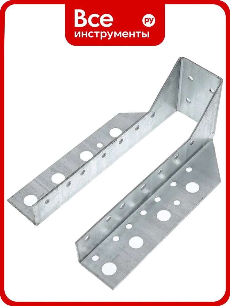 Опора бруса BILTI открытая, 40x170, 20 шт. Б-ОБ-40*170-Х220