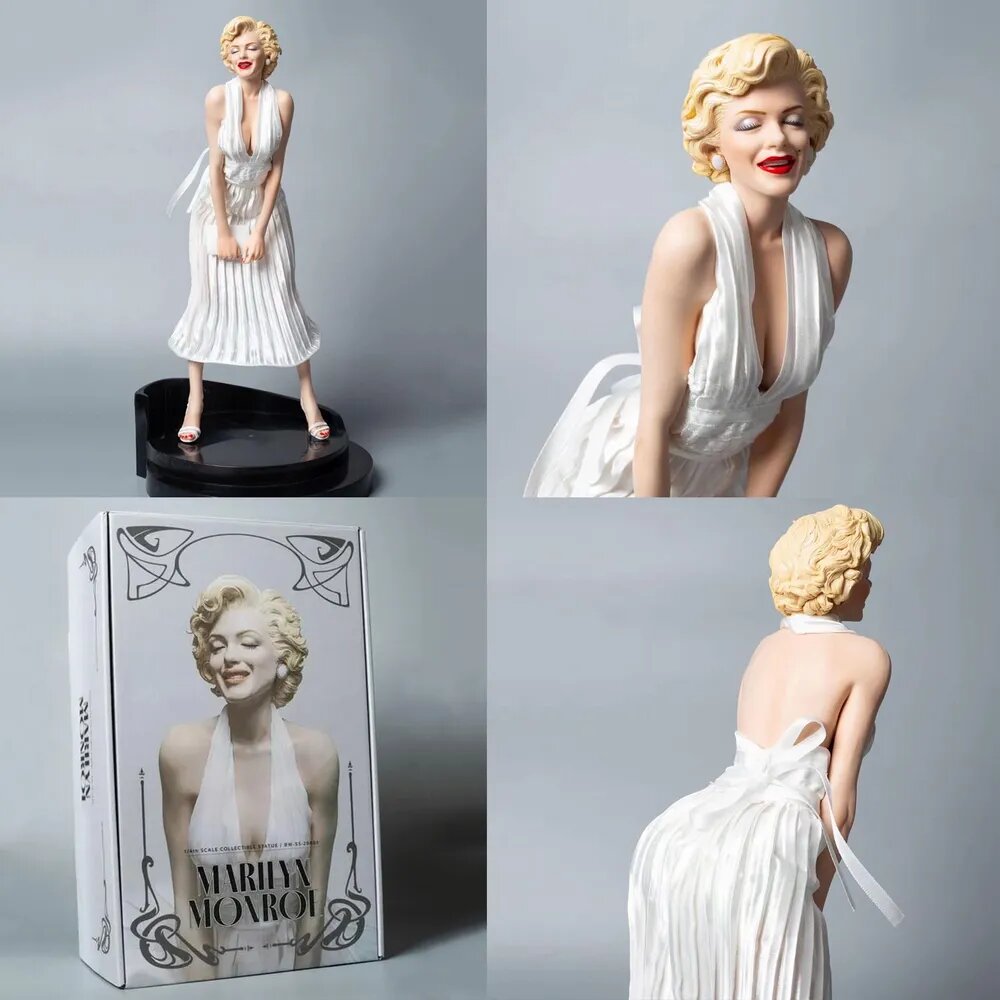 Мэрилин Монро фигурка /Американская актриса, певица и модель - Мэрилин Монро (Marilyn Monroe) 40см