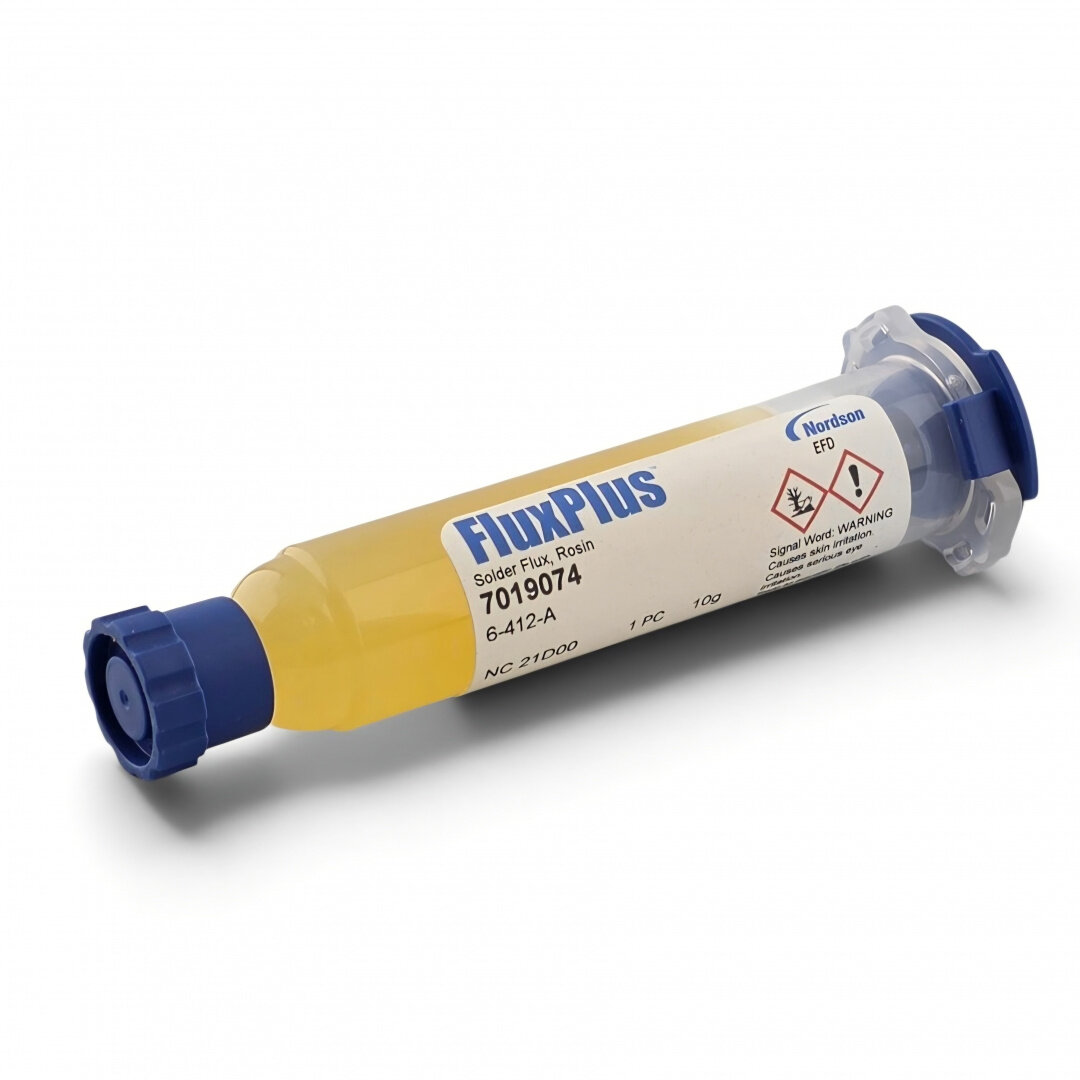Флюс-гель FluxPlus 6-412-A NC 21D00, EFD Nordson, 10г, д. п: 27.05.2026, оригинал