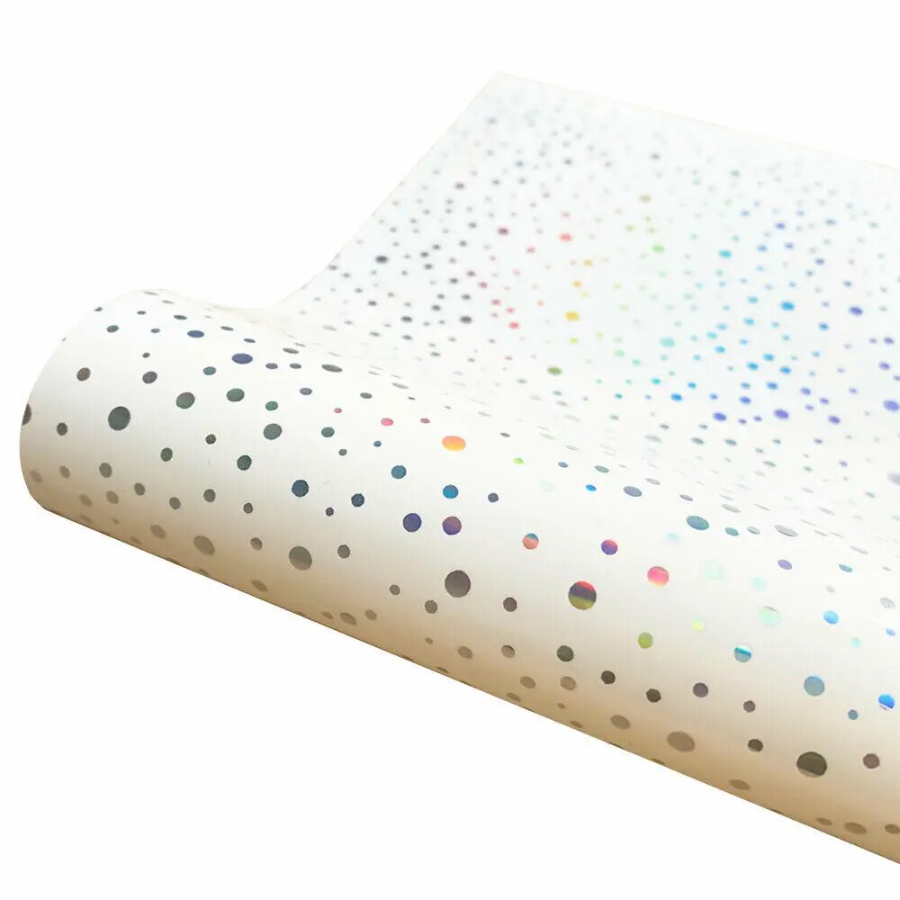Термотрансферная пленка ПВХ 3D для одежды 30x25/30x50 см 12in x 10in(30x25cm), Starry Sky White