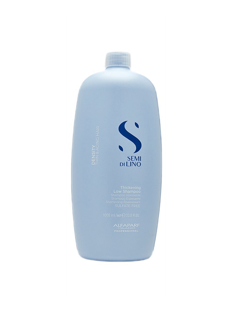 Alfaparf Milano Шампунь уплотняющий для увеличения густоты волос Density Thickening Low Shampoo, 1000 мл