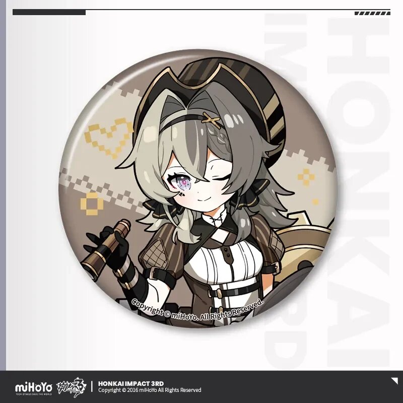 Фигурка Sunsyea Honkai Impact 3rd Mobius Kosma Kevin Kalpas Elysia Badge Vill-V