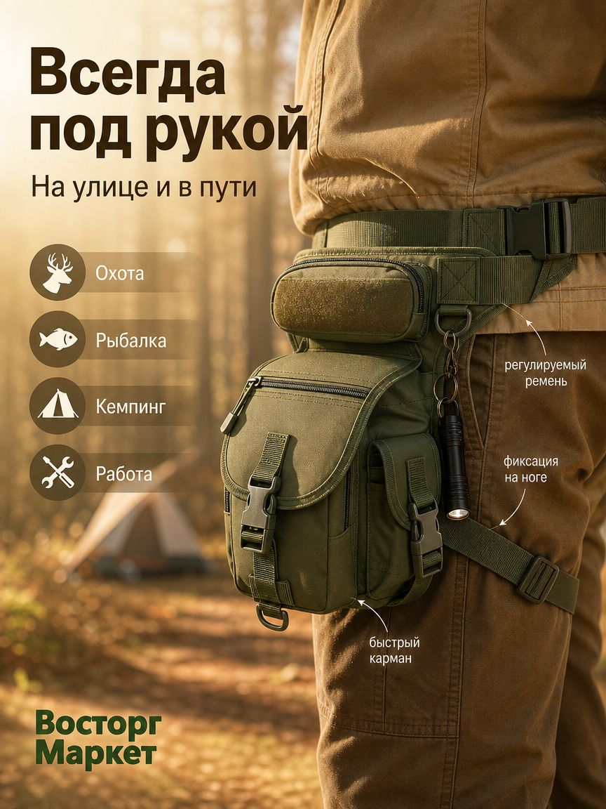 Сумка на пояс — фото 1