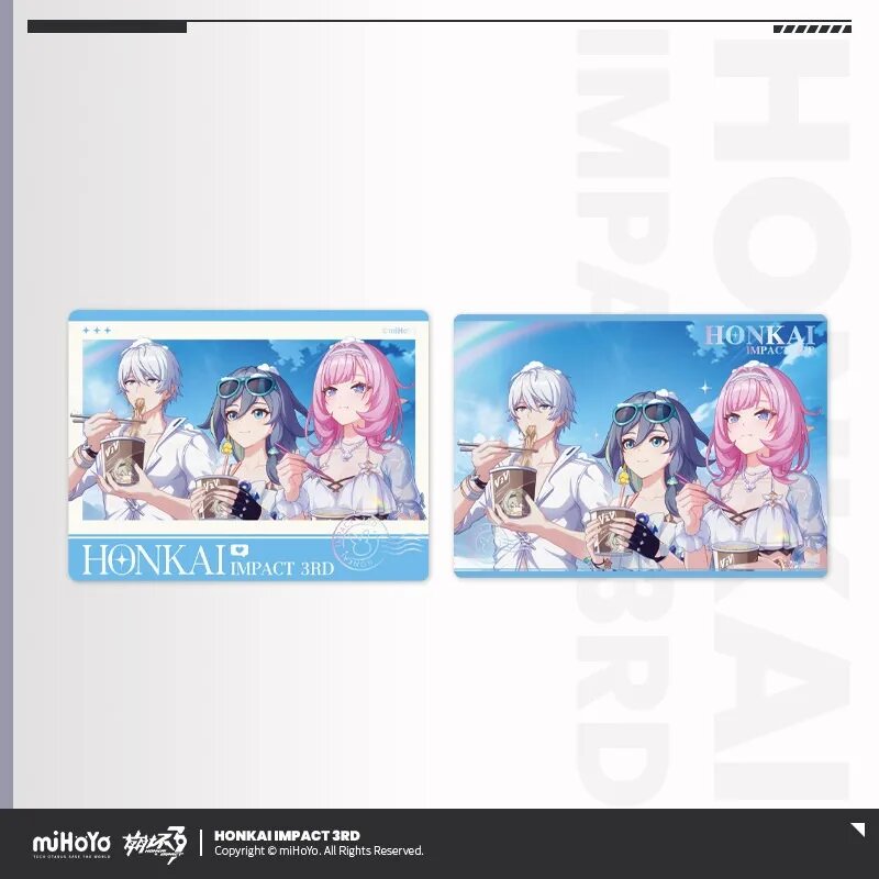 Набор карточек Honkai Impact 3rd Elysia Mihoyo Kevin