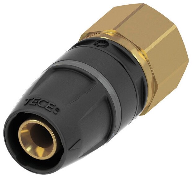 Пресс-соединение TECE Logo 8610002, полифенилсульфон PPSU, латунь, 1/2", 16мм