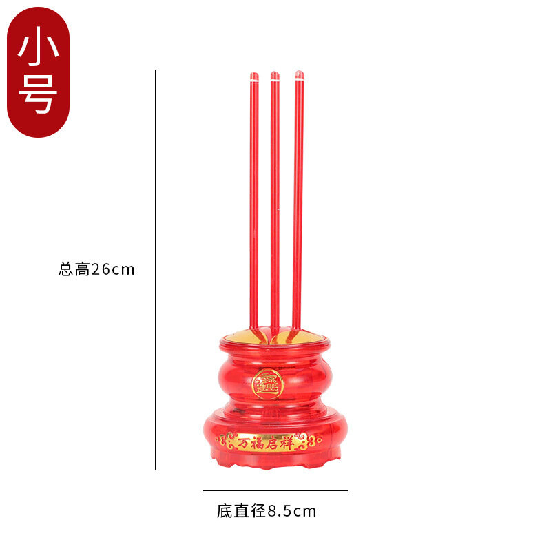 Кристаллическая электронная аромалампа-подсвечник, электрический подсвечник, длительное свечение, работа на батарейках, светодиодная имитация домашней аромалампы, аромалампа, привлекающая удачу.