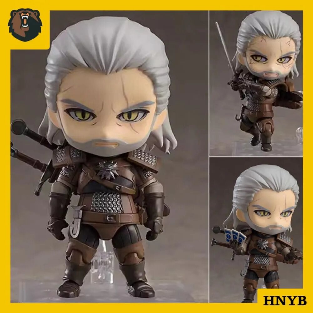Фигурка Ведьмак 3: Дикая Охота Геральт / The Witcher 3: Wild Hunt Geralt Подарки для болельщиков (10 см) 907