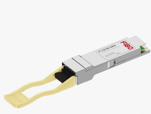 Трансивер Noname FIBO FT-Q100-SR4 модуль QSFP28 100GBASE-SR4, разъем MPO, дальность до 100м