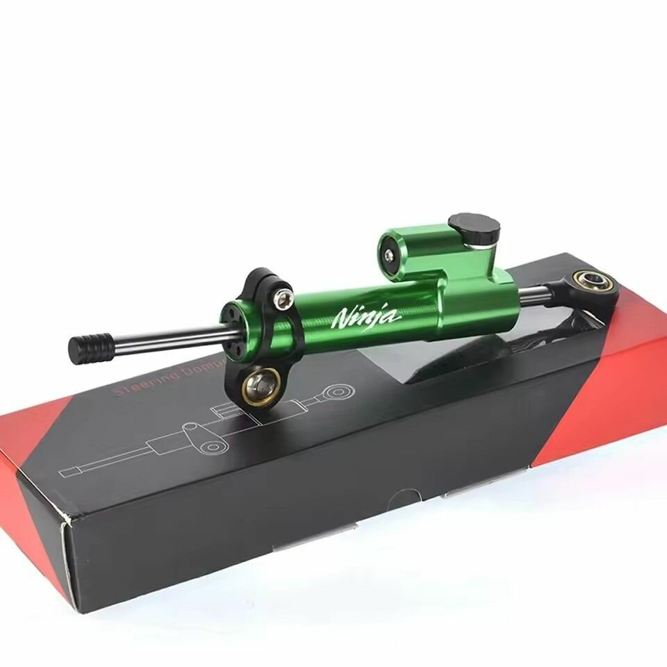 Демпфер рулевого управления Kawasaki NINJA (400, 650, 300, 250, 250R), ZX6R/ZX10R/ZX14R — стабилизация руля