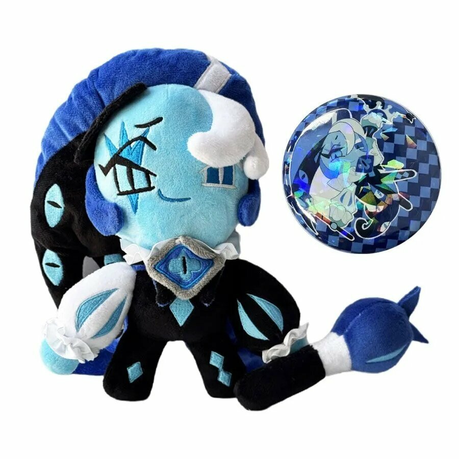 Плюшевая игрушка Cookie Run Kingdom "Shadow Milk Cookie" 25cm