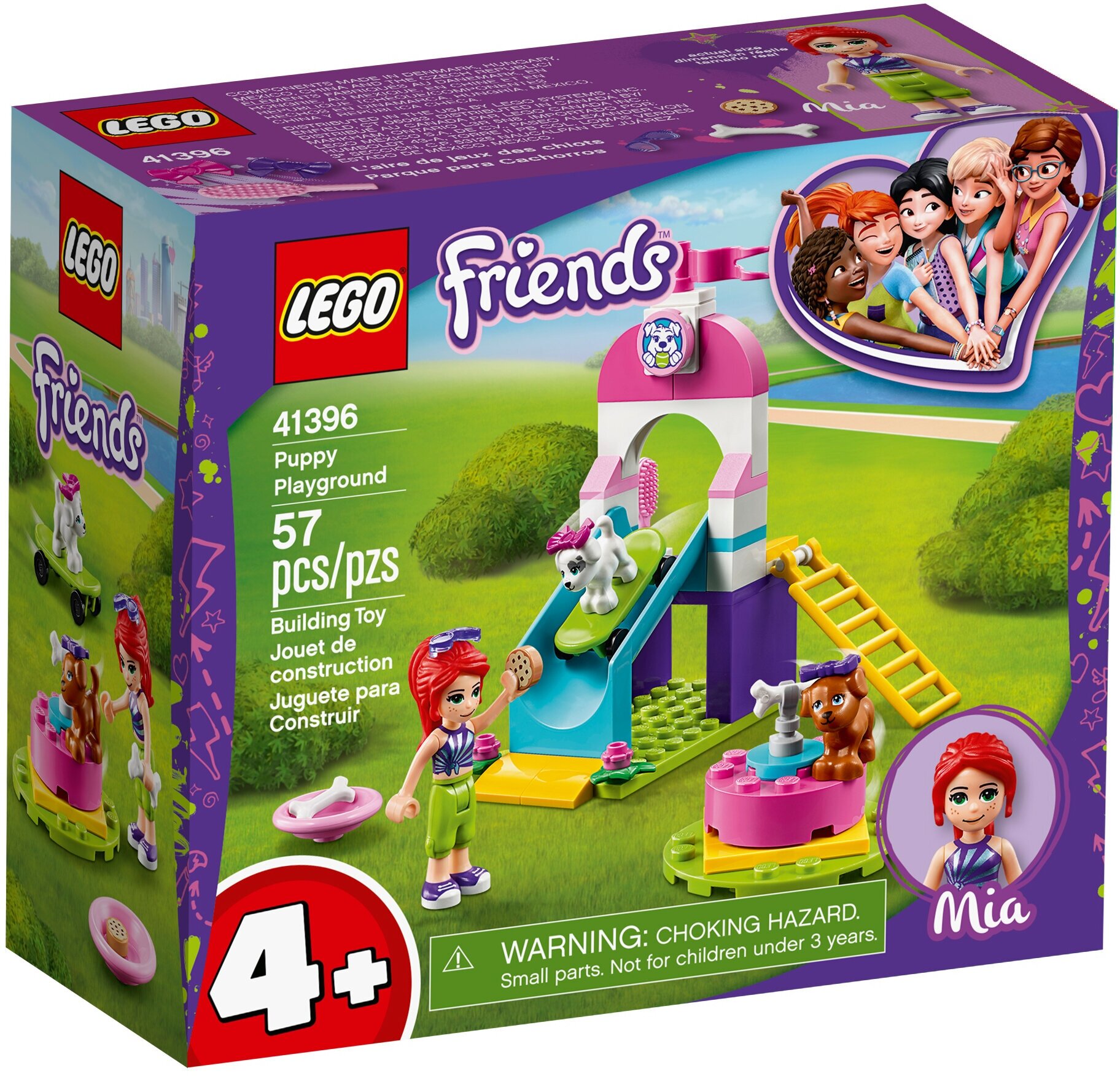 Конструктор Lego Friends 41396 Игровая площадка для щенков 41396 Lego .