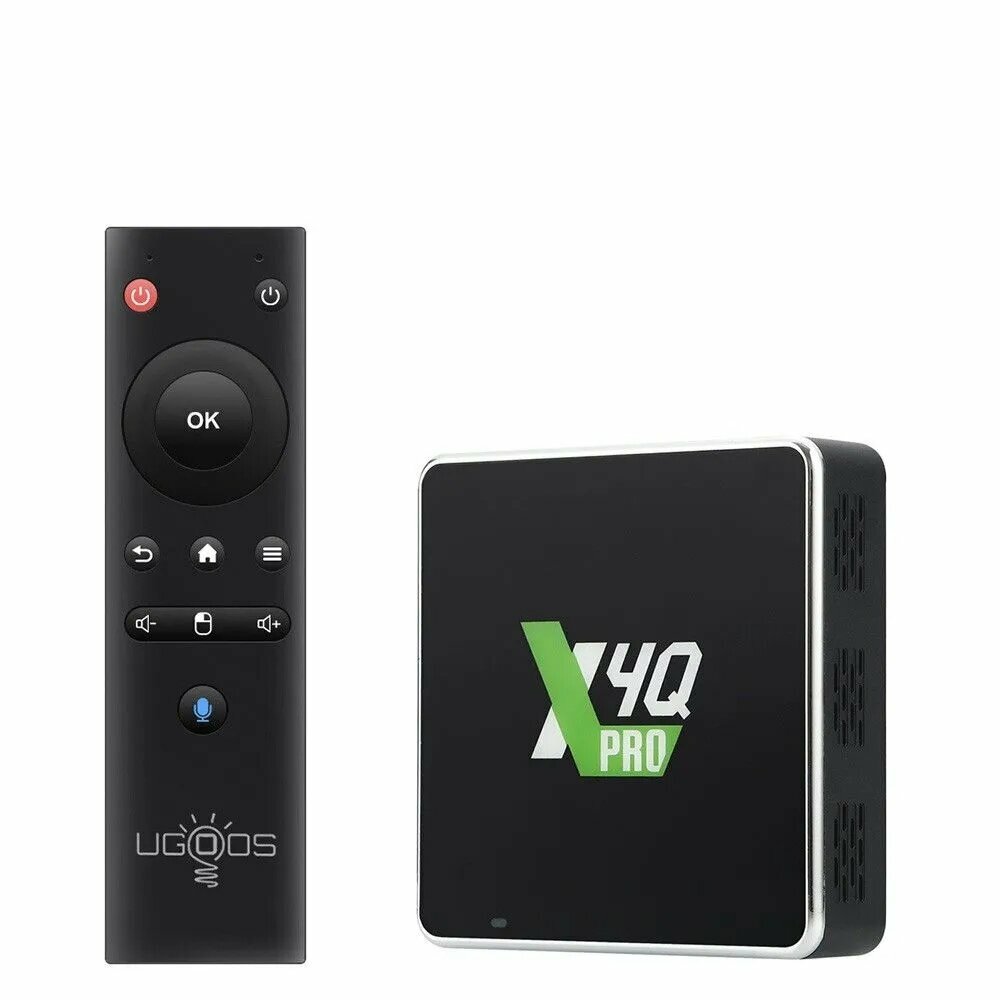 Караоке-система ТВ-приставка Ugoos X4Q Pro Amlogic S905X4 Cortex-A55, 4ГБ/32ГБ, Android11