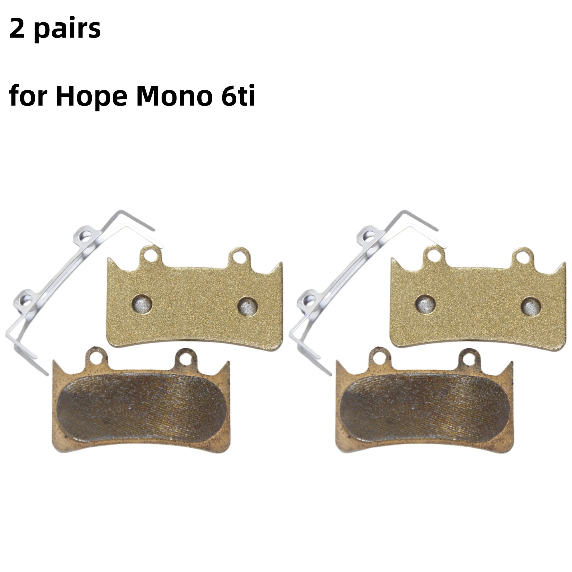 Тормозные колодки KINGSTOP Hope Mono 6Ti, Color: option 1