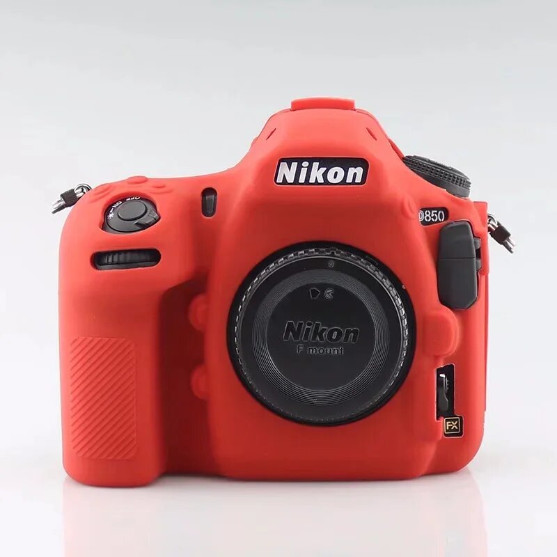 Мягкий силиконовый бронированный чехол для камеры Nikon D850, DSLR, видеокорпус, резиновая защита