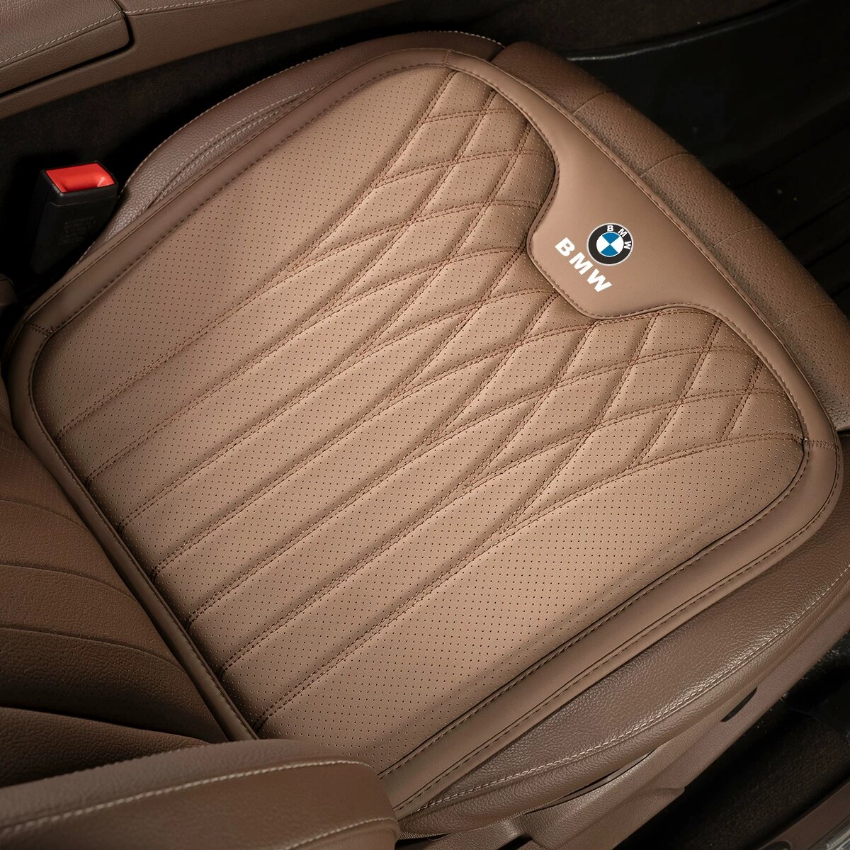 Переднее сиденье BMW 3 серии, дышащий чехол, пшеничный цвет, четырехсезонный автомобильный чехол