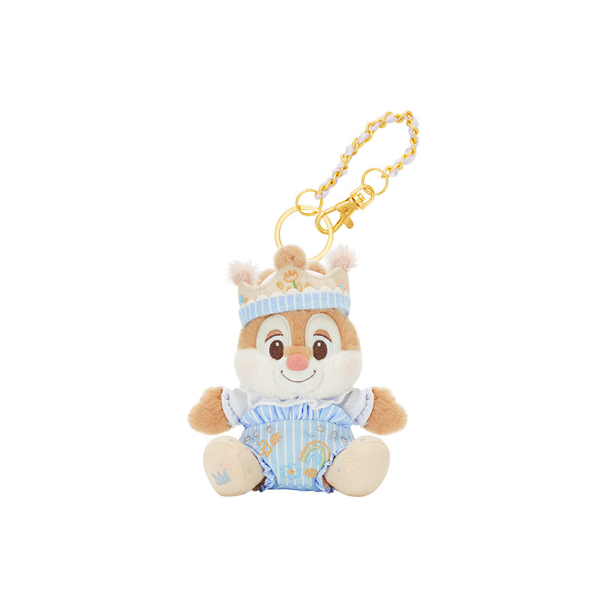 Disney x DISNEYLAND Fairy Tale Kingdom Игрушка Кольцо для ключей Плюшевые брелки Шанхайский Дисней H11,5cm