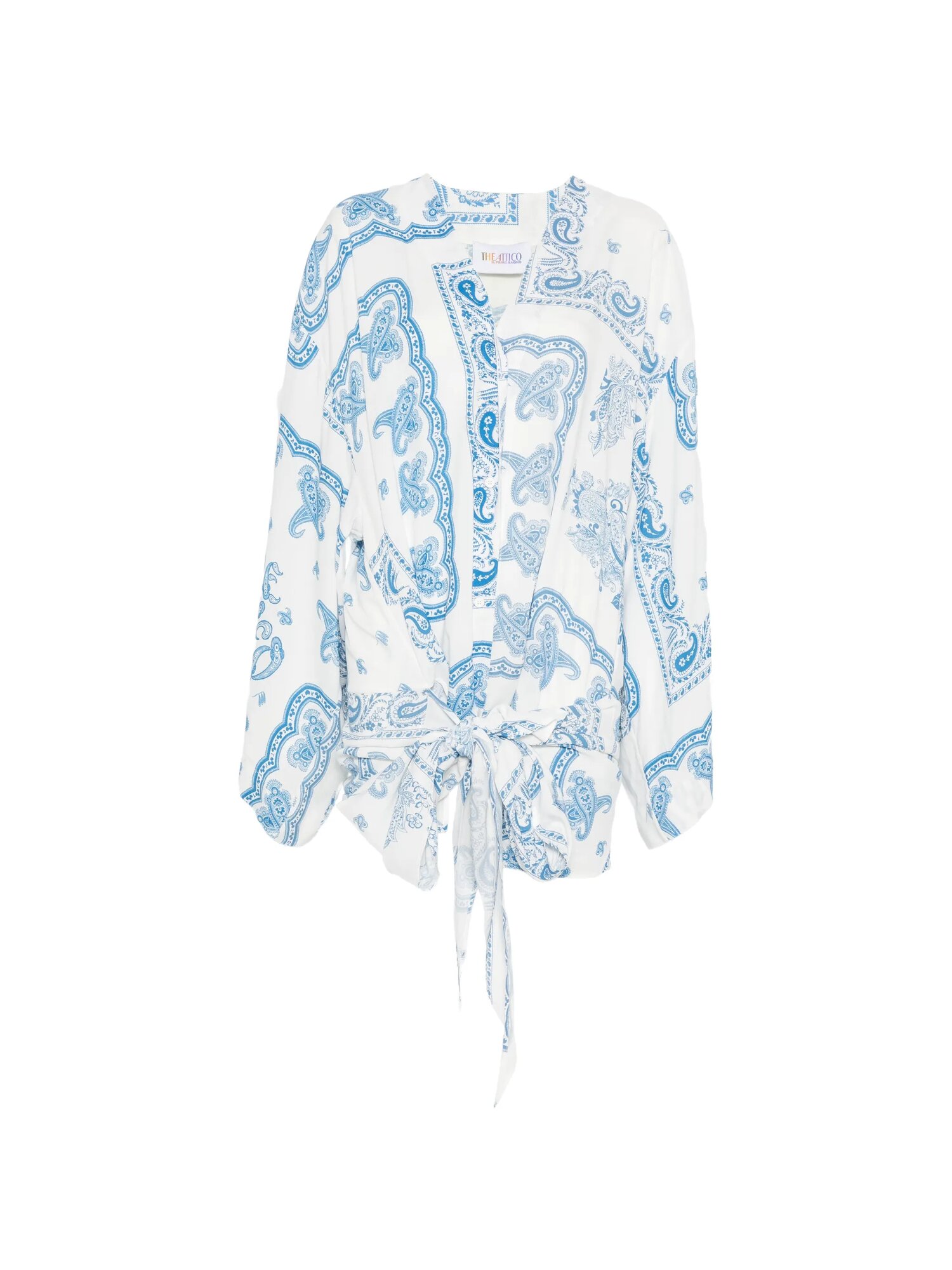 Платье Paisley asymmetric dress