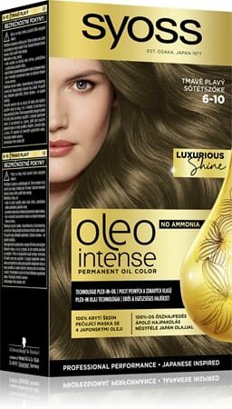 Краска для волос Syoss Oleo Intense, оттенок 6-10 темный блонд, 1 шт