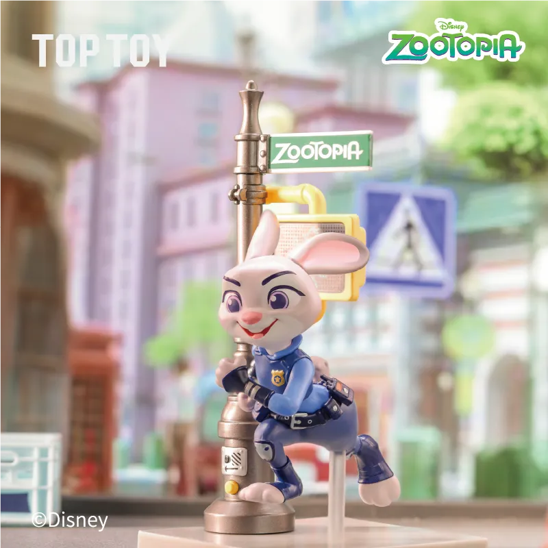 Коллекционные фигурки TOPTOY Zootopia: История Джуди и Ника, модные игрушки, подарки, украшения История - Детектив
