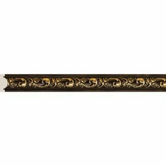 Багет Cosca Молдинг 30 Красное Дерево С Золотом 157-1084 Д2400хШ14 мм / Коска.
