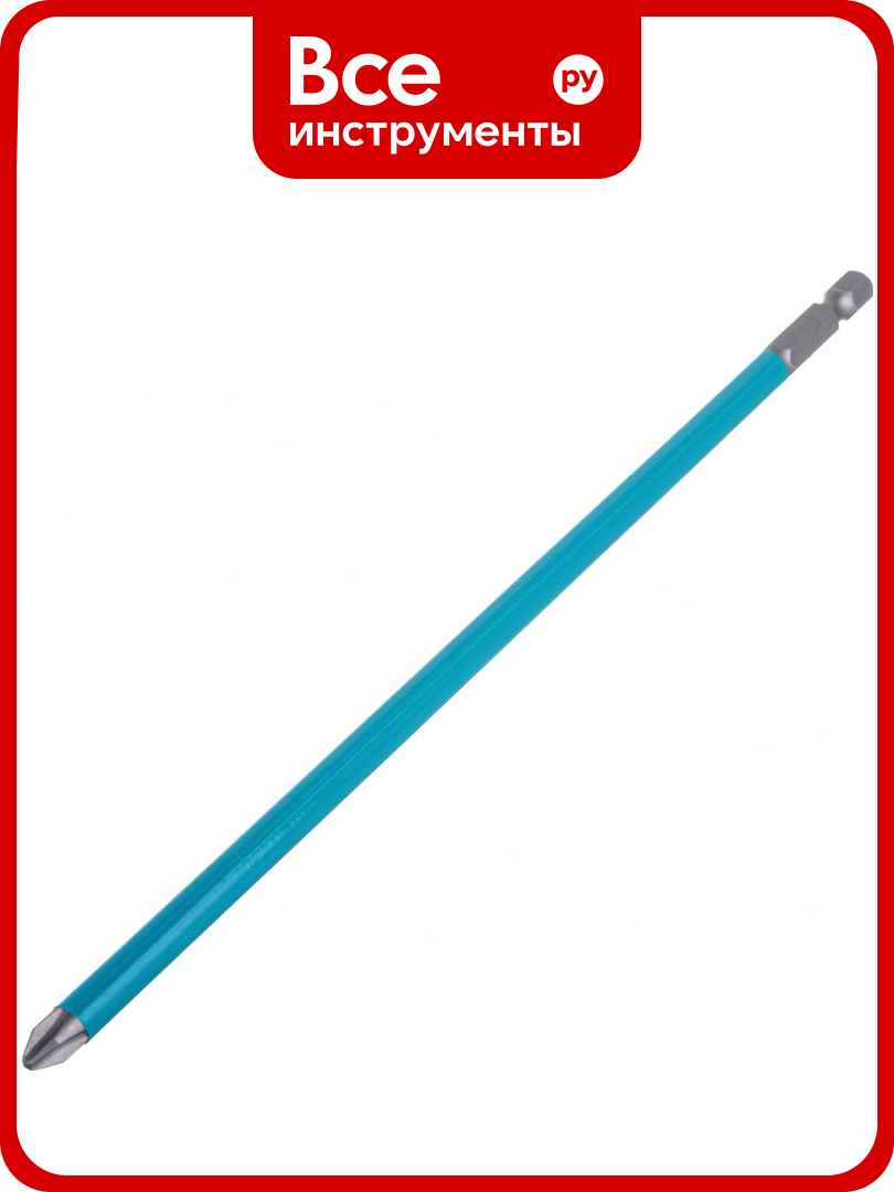 Бита WP PH2, 200 мм, магнитная, 1 шт RITTER PS20112200, Долговечная, износостойкая и устойчивая к коррозии