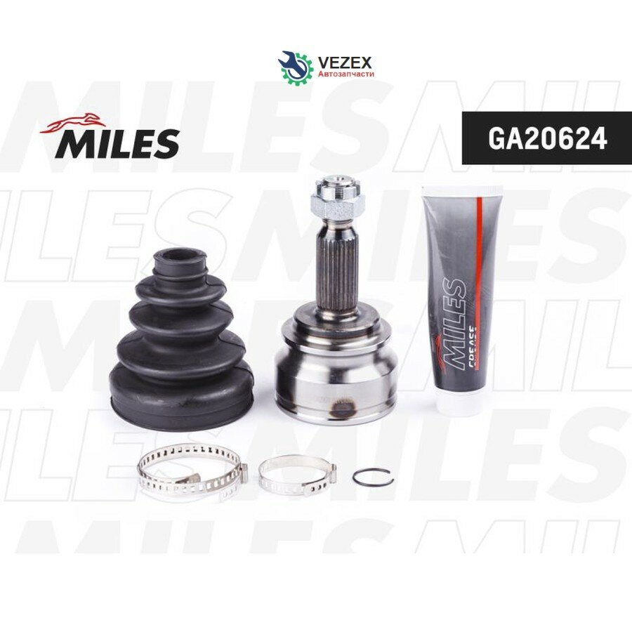 MILES GA20624 ШРУС наружный MITSUBISHI LANCER X/ASX/OUTLANDER XL II/Attrage/Chariot 1.8-2.4 (GKN 305718) GA20624