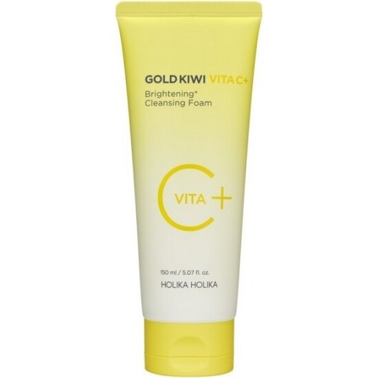 Пенка для лица Holika Holika Gold Kiwi Vita C, с витамином С и пантенолом 150 мл
