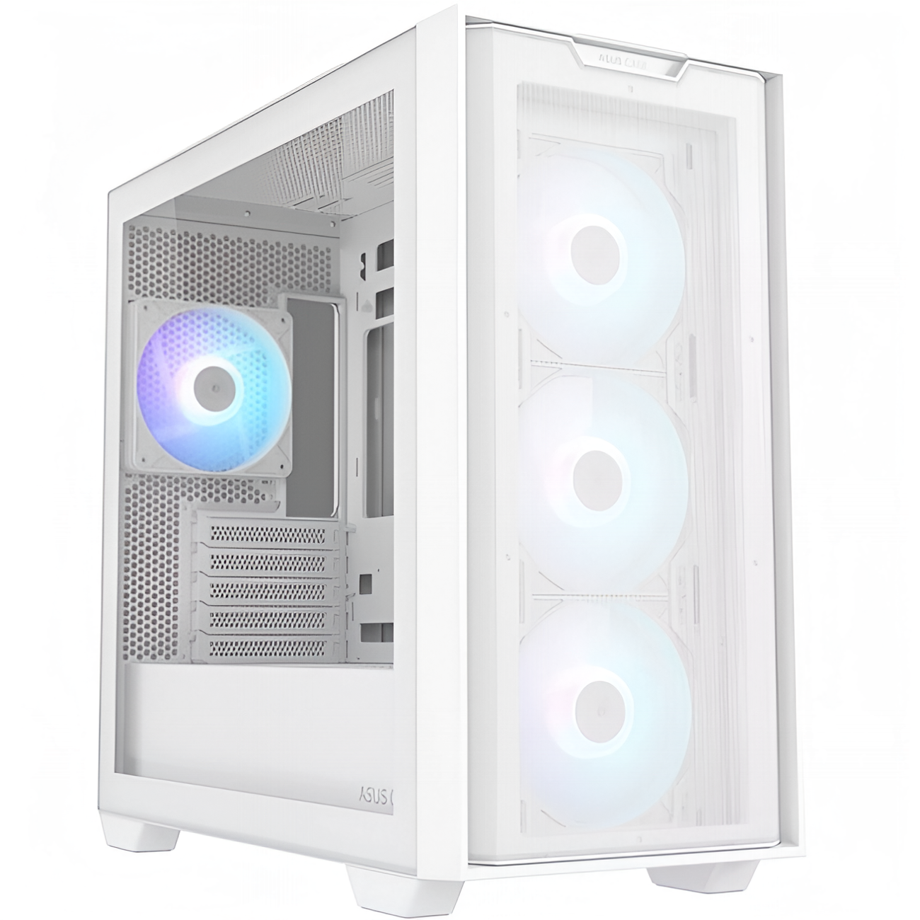 Корпус Mini-Tower ASUS A21 PLUS TG ARGB White, Micro-ATX (90DC00H3-B19010)