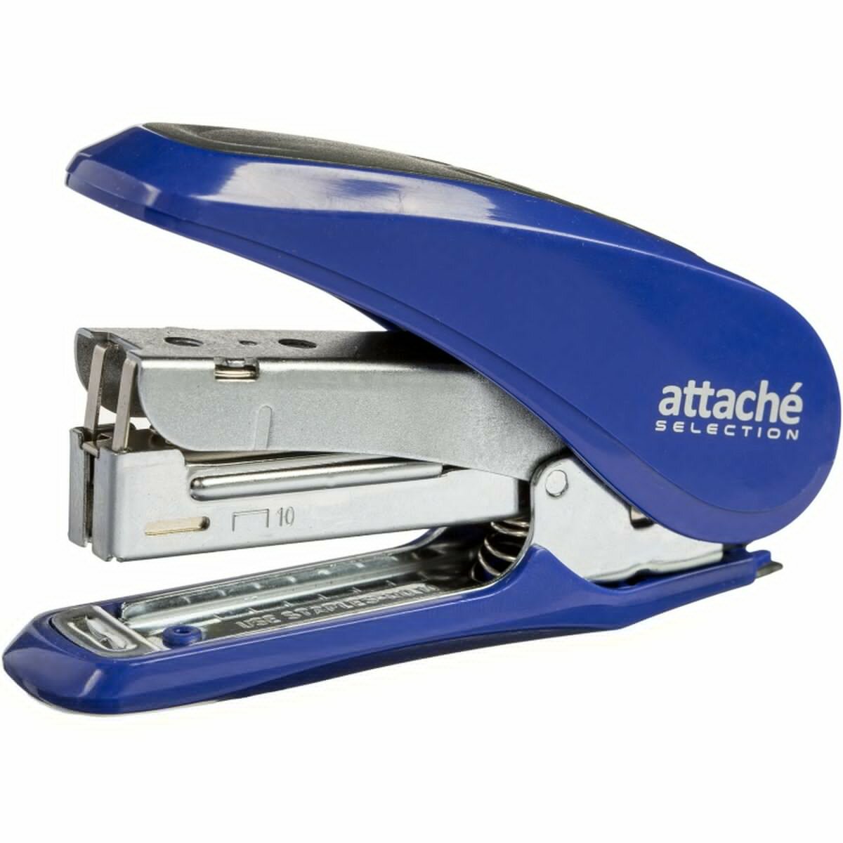 Степлер Attache Selection MSBL1020, №10, до 20 листов, синий, 10шт.