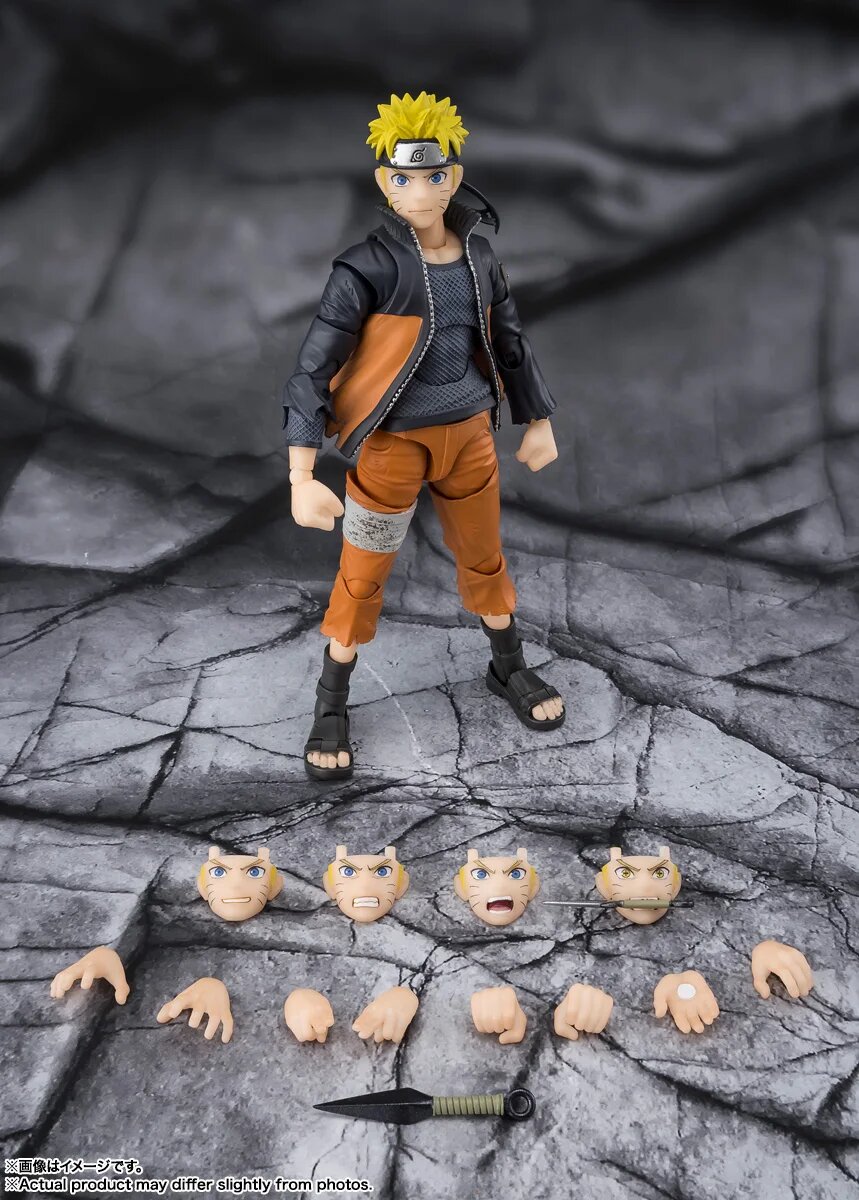 Фигурка Bandai Tamashii Nations SHF Наруто: Узумаки Наруто