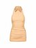 Платье MEDEEA Ruched collared mini dress, размер XS, разноцветный
