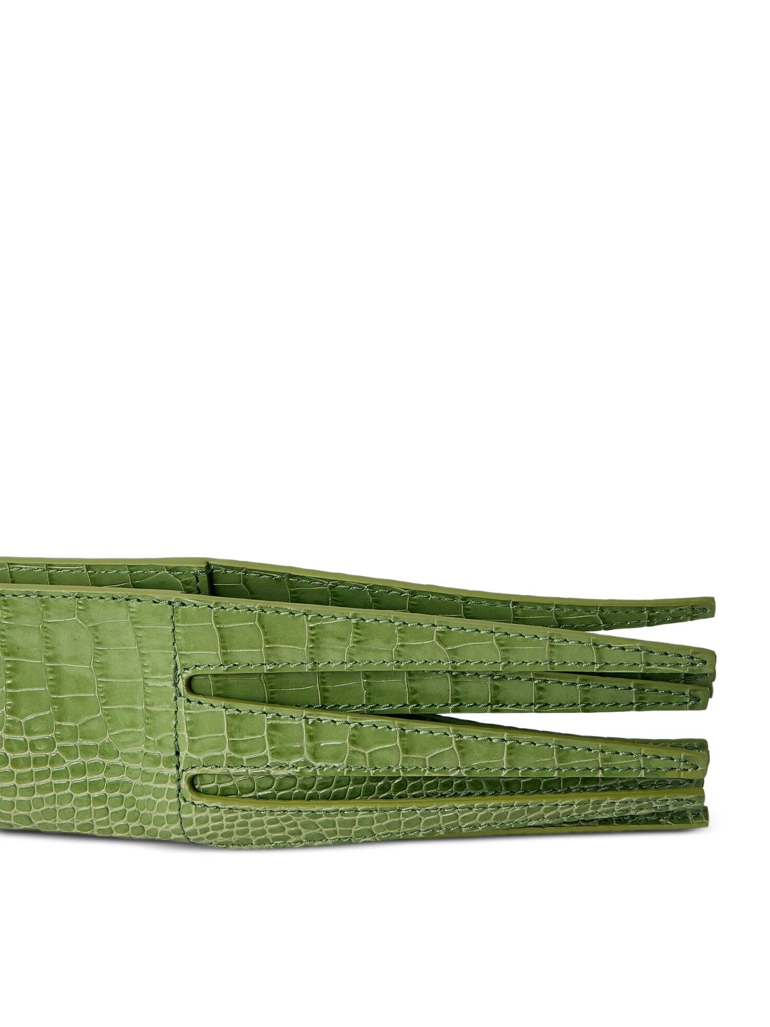 Сумка Jacquemus The Poireau, green — фото 1