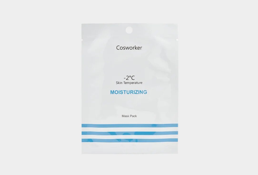 Cosworker Moisturizing Mask Pack Маска на тканевой основе для интенсивного увлажнения кожи 1шт