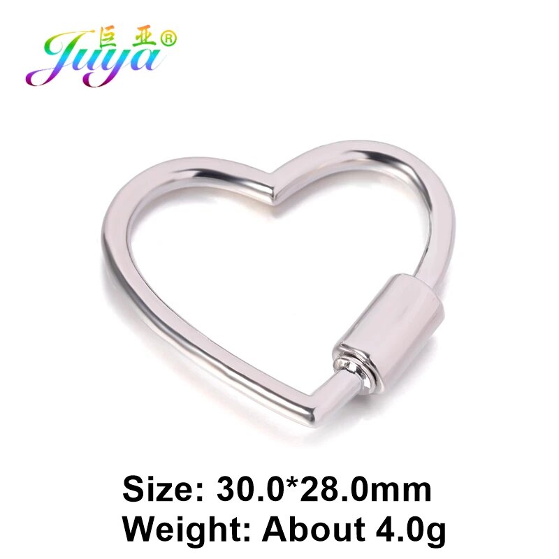 Juya набор фурнитуры для бижутерии 2 Pieces Wholesale, White Gold