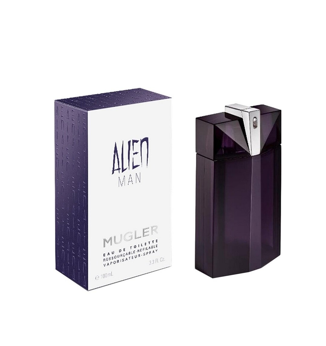 Mugler Alien Man 100 мл туалетная вода мужская, восточные, древесные, кожаные